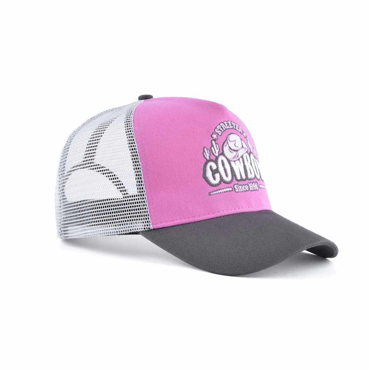 Custom sport embroidery silk printing trucker hat KN2012103 - Aungcrown.com