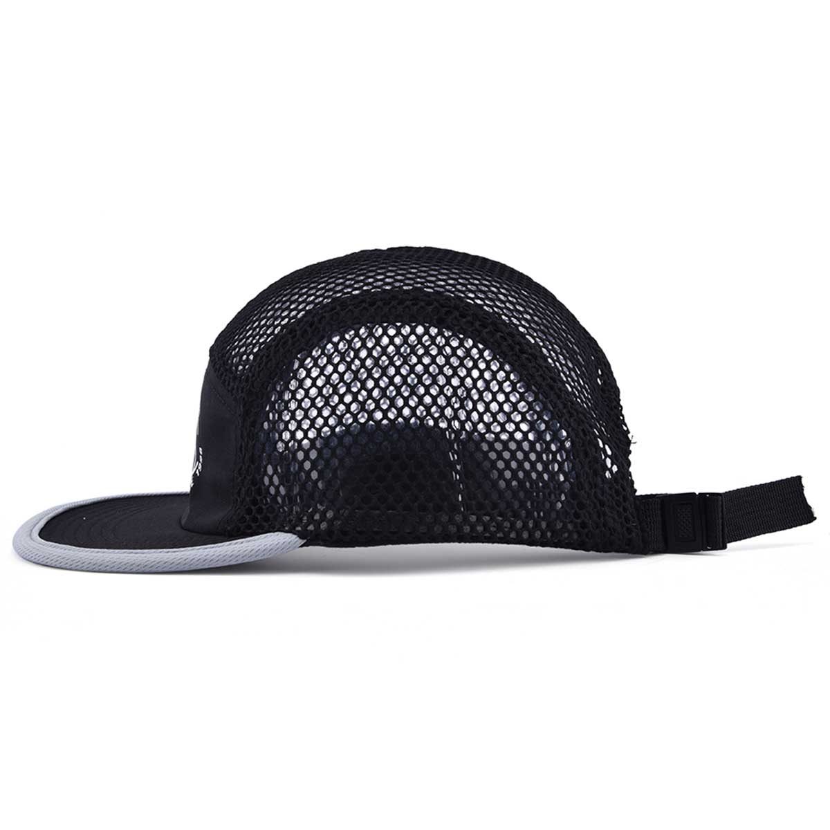 Custom Nylon Black 5 Panel Hat With Screen Printing Logo KN2102014 ...