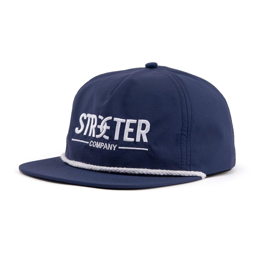 Unisex 5-Panel Navy Blue Snapback Hat for Outdoor KN2103042 - Aungcrown.com