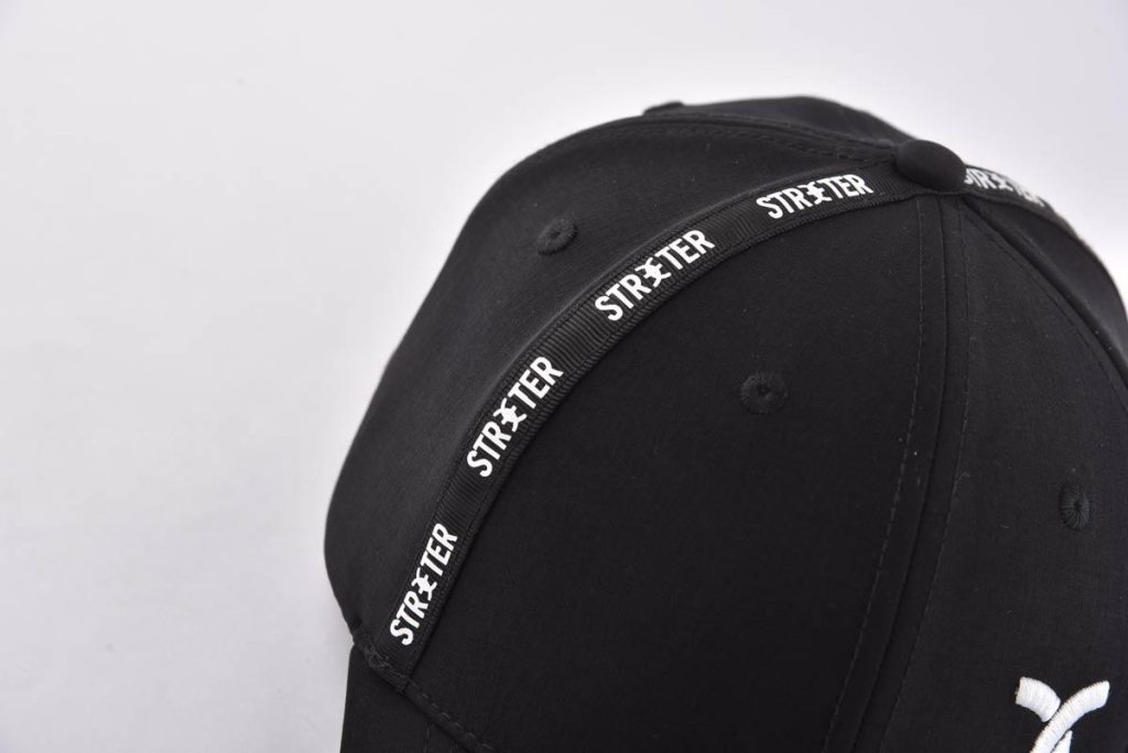 Outdoor Flat Embroidery Black And White Baseball Hat KN2012232 ...